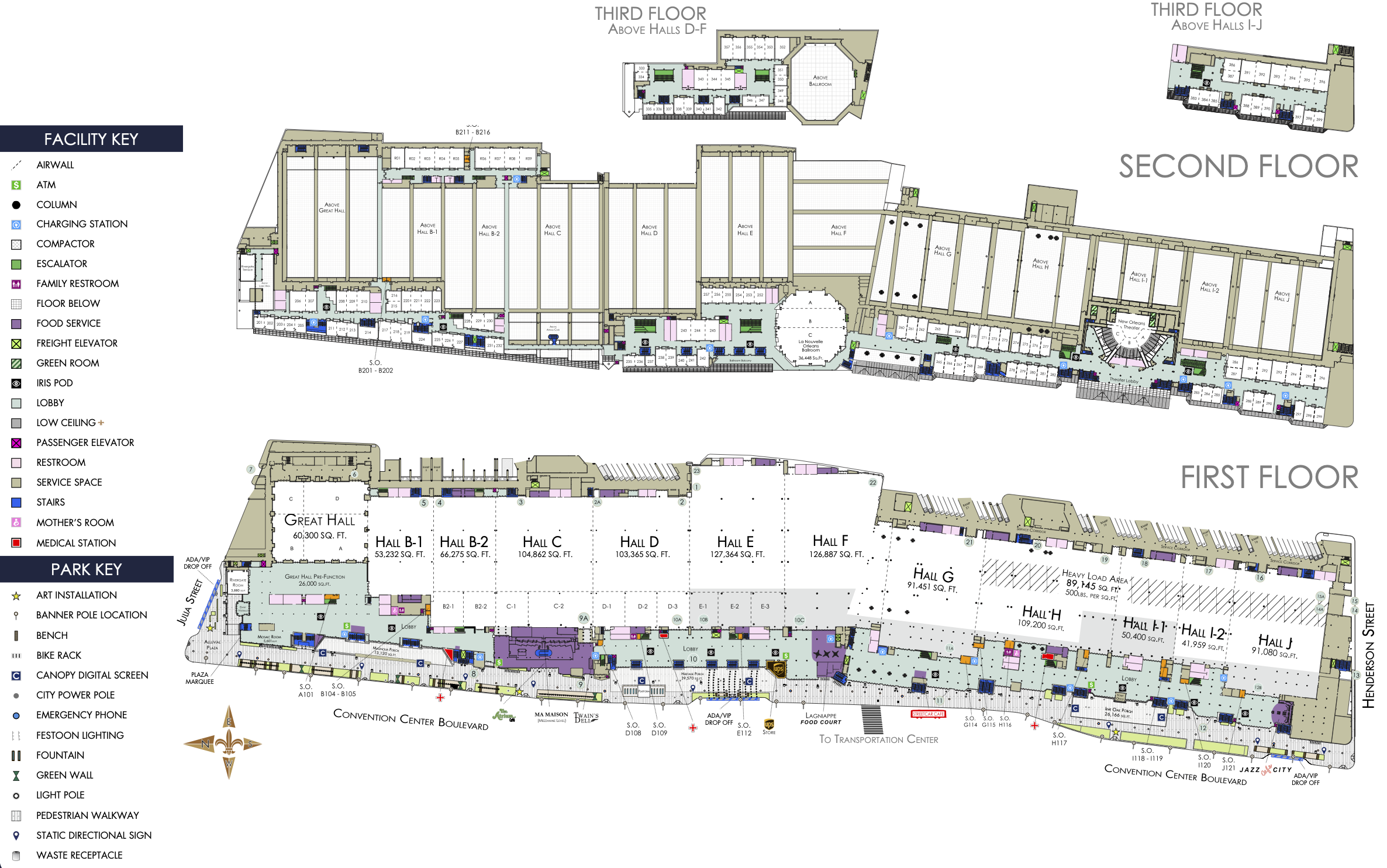 NeurIPS 2023 Floor Plan